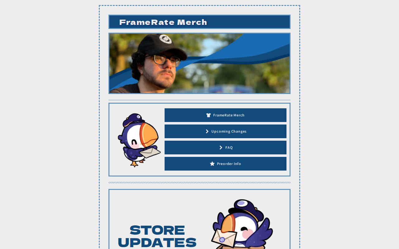 FrameRate Merch